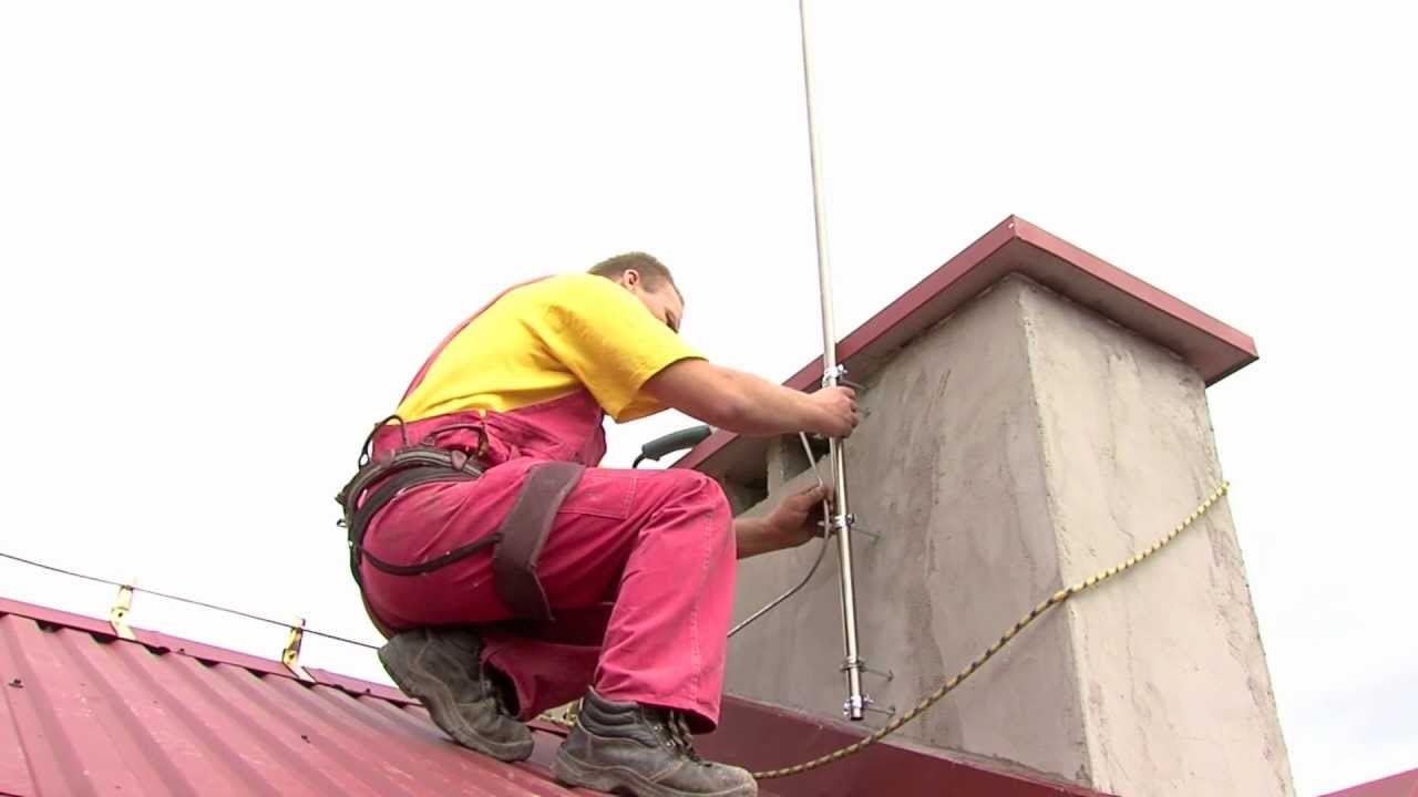 How to make a lightning rod yourself: installation in the country and ...